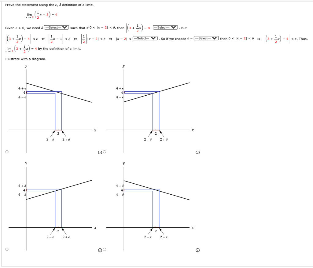 Solved Prove the statement using the e, 8 definition of a | Chegg.com