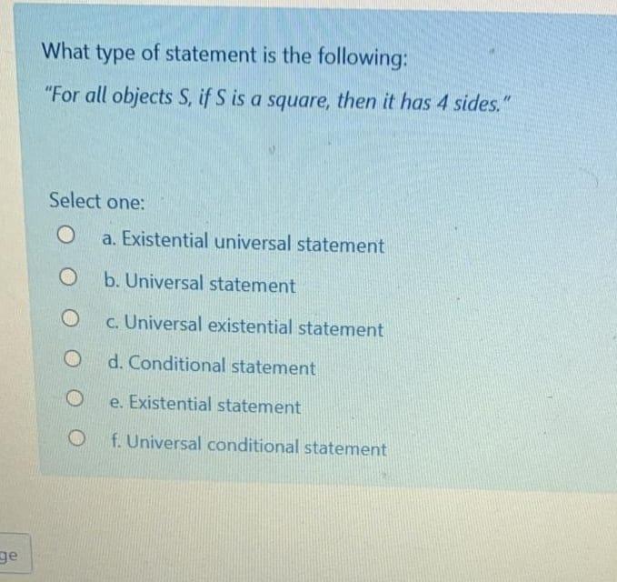 Solved Rewrite the following statement Informally in at | Chegg.com