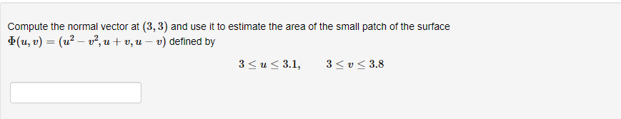 Solved Compute the normal vector at (3,3) and use it to | Chegg.com