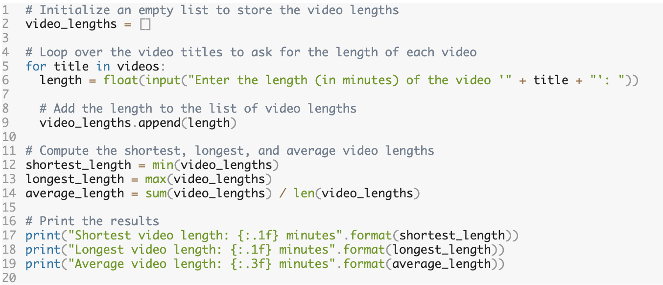 Solved Write A Code In Phyton For Part 4 Part 1 Enter The 