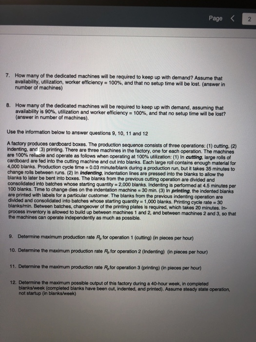 Solved Use the information below to answer questions 1,2 and | Chegg.com