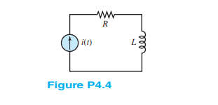 Solved 4.4 In the circuit shown in Figure P4.4, assume R=1Ω | Chegg.com