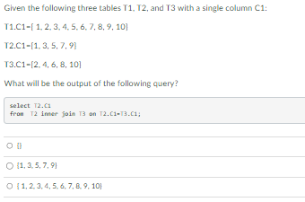 Given the partial party database above, you would | Chegg.com