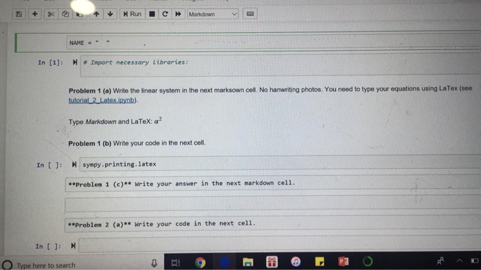 Solved In [1]: Import necessary Libraries: Problem 1 (a) | Chegg.com