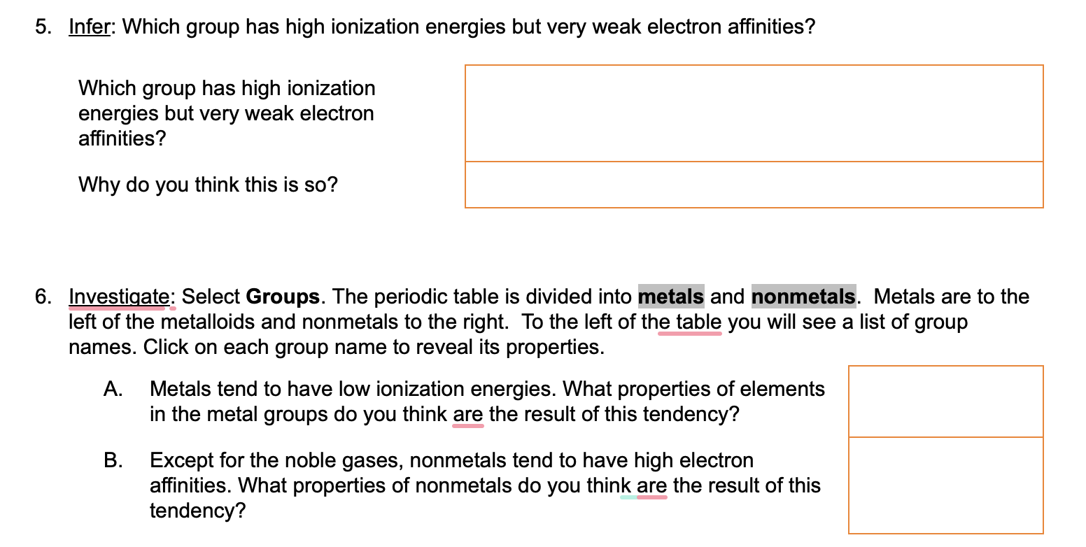 Solved 1. Electron affinity (EA) refers to the energy | Chegg.com