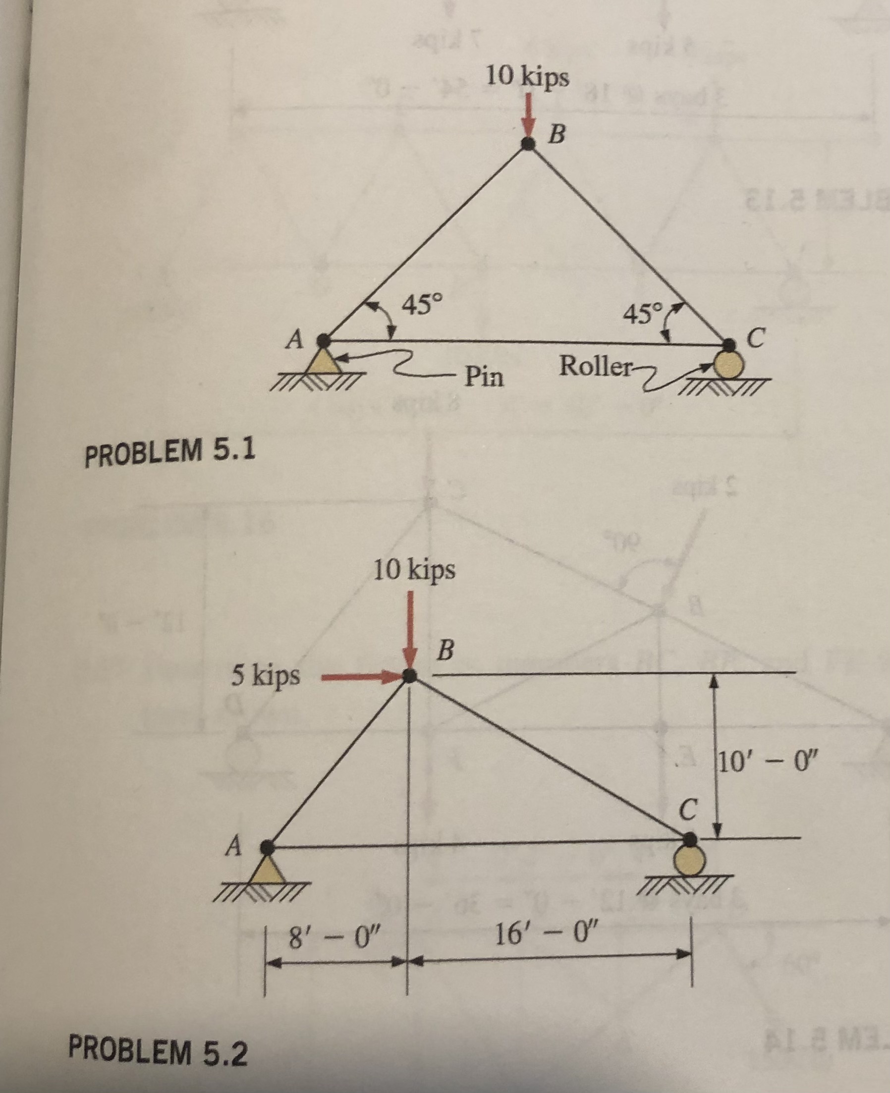 Solved 106 CHAPTER FIVE Analysis of Structures PROBLEM | Chegg.com Solved 106 CHAPTER FIVE Analysis of Structures PROBLEM | Chegg.com