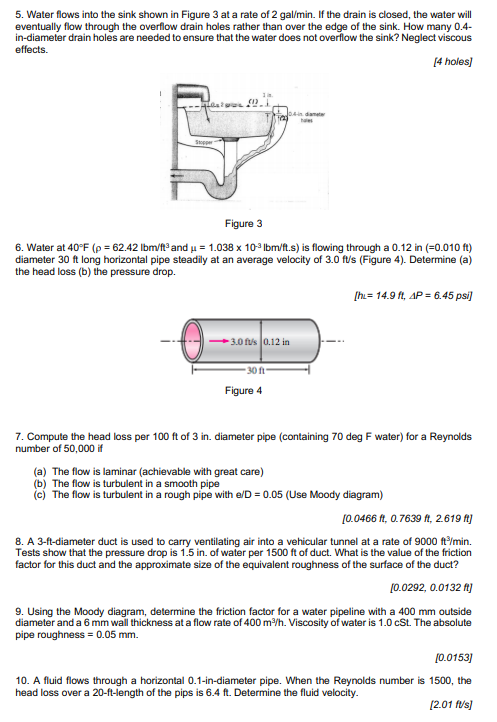 Solved 1. Steady-state flow exists in a pipe that undergoes | Chegg.com