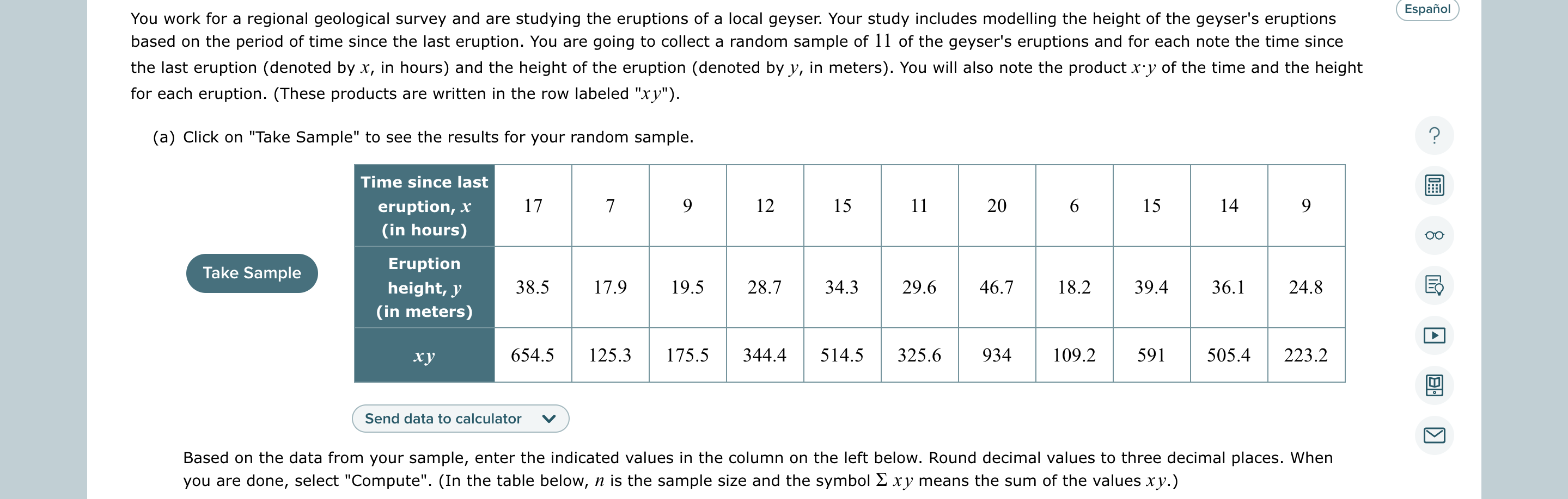 Solved You work for a regional geological survey and are | Chegg.com