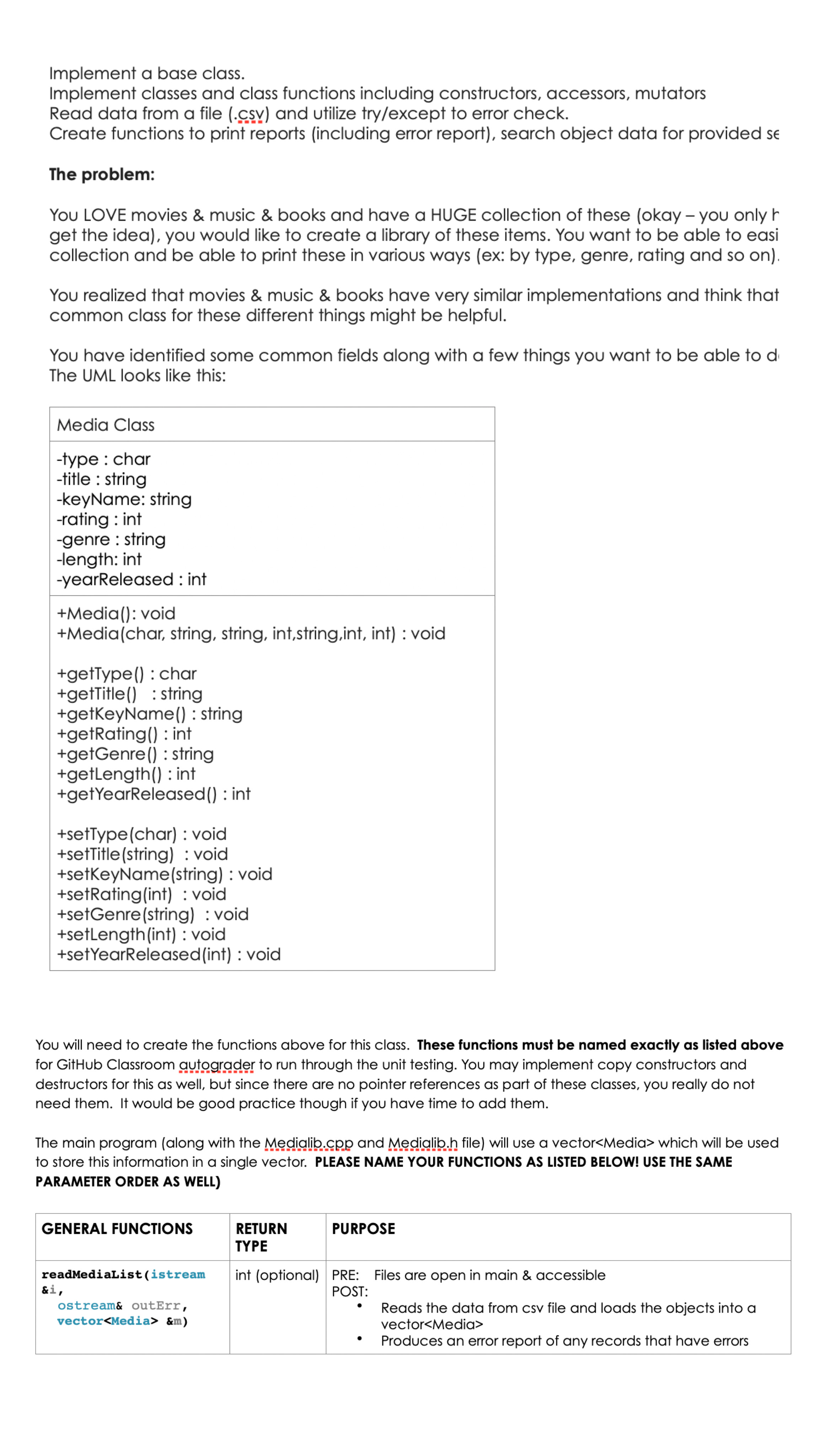 Solved Implement a base class. Implement classes and class | Chegg.com Solved Implement a base class. Implement classes and class | Chegg.com
