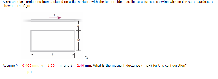 Solved A rectangular conducting loop is placed on a flat | Chegg.com