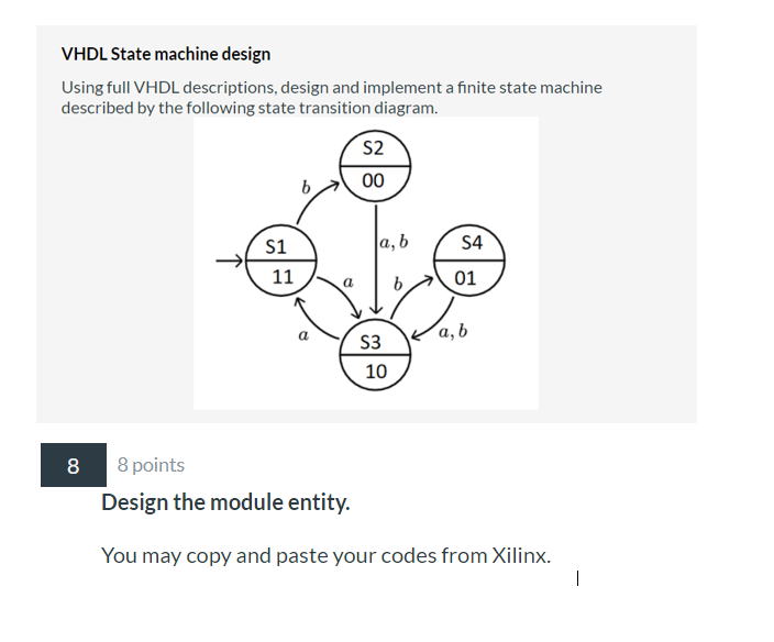 Vhdl State Machine Design Using Full Vhdl 