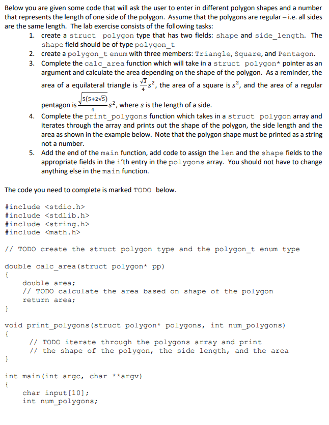 Solved Below you are given some code that will ask the user | Chegg.com