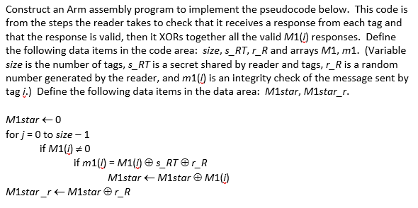 Solved Background: The pseudocode below is simplified and | Chegg.com