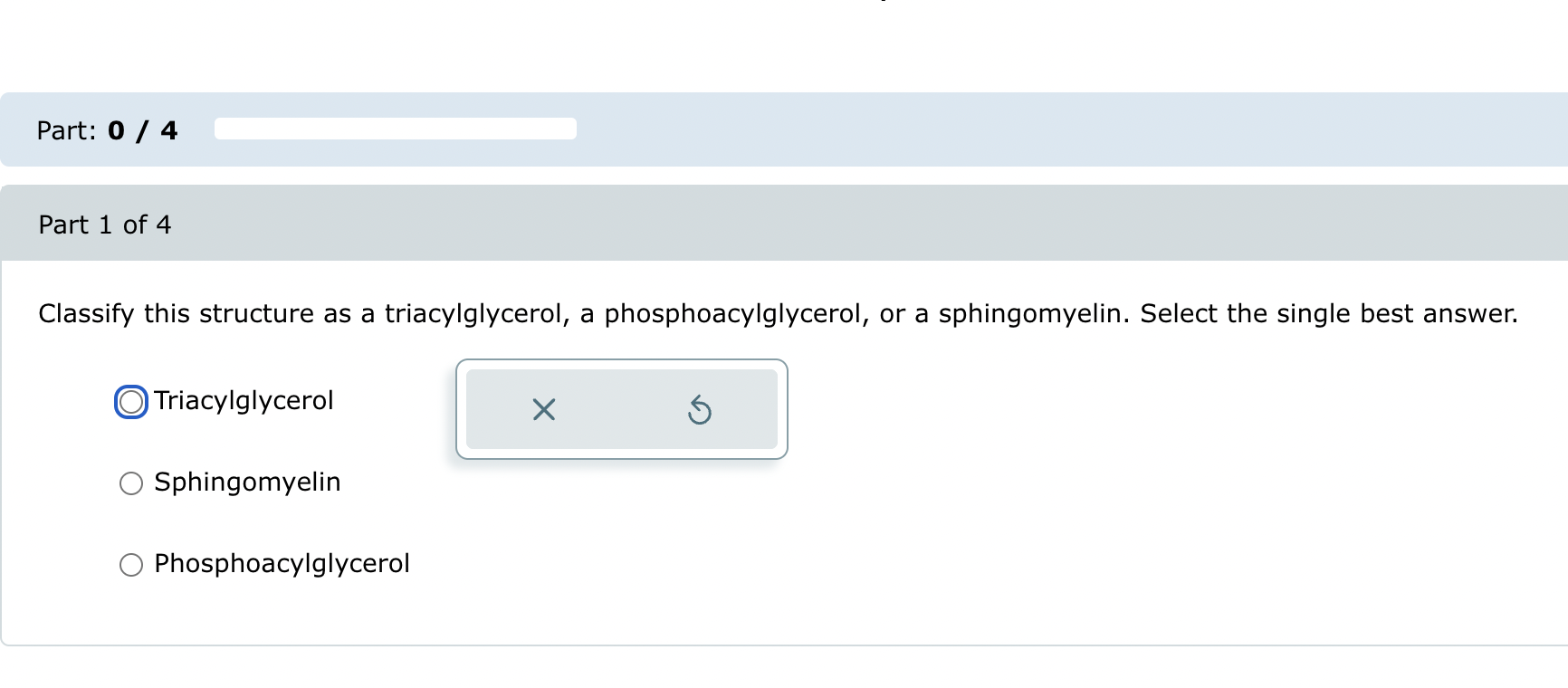 Solved Which of the following are phospholipids? Check all | Chegg.com