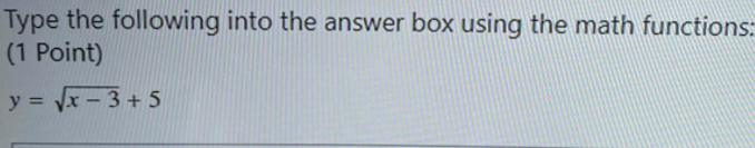 Solved Type the following into the answer box using the math | Chegg.com