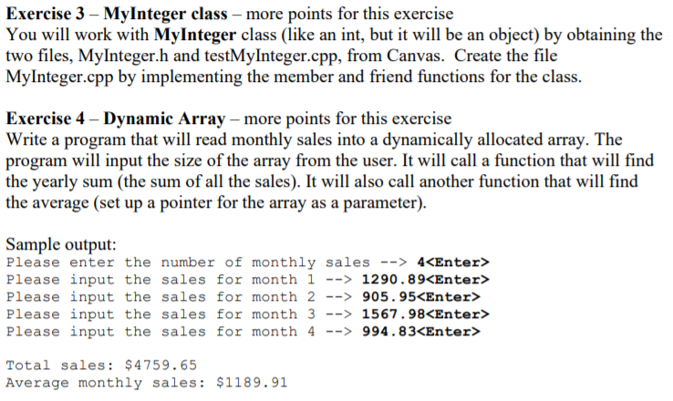 Solved In C++ and two attachment code files | Chegg.com