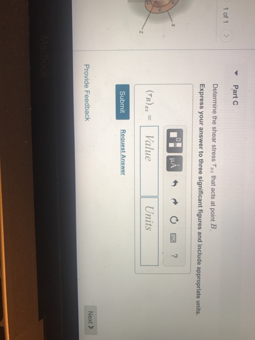 Solved PartA The rod has a diameter of 40 mm. (Figure 1) It | Chegg.com