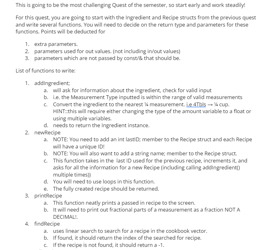 Solved Please use C++ and explain your code, code it for a | Chegg.com