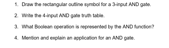 Solved 1. Draw the rectangular outline symbol for a 3-input | Chegg.com