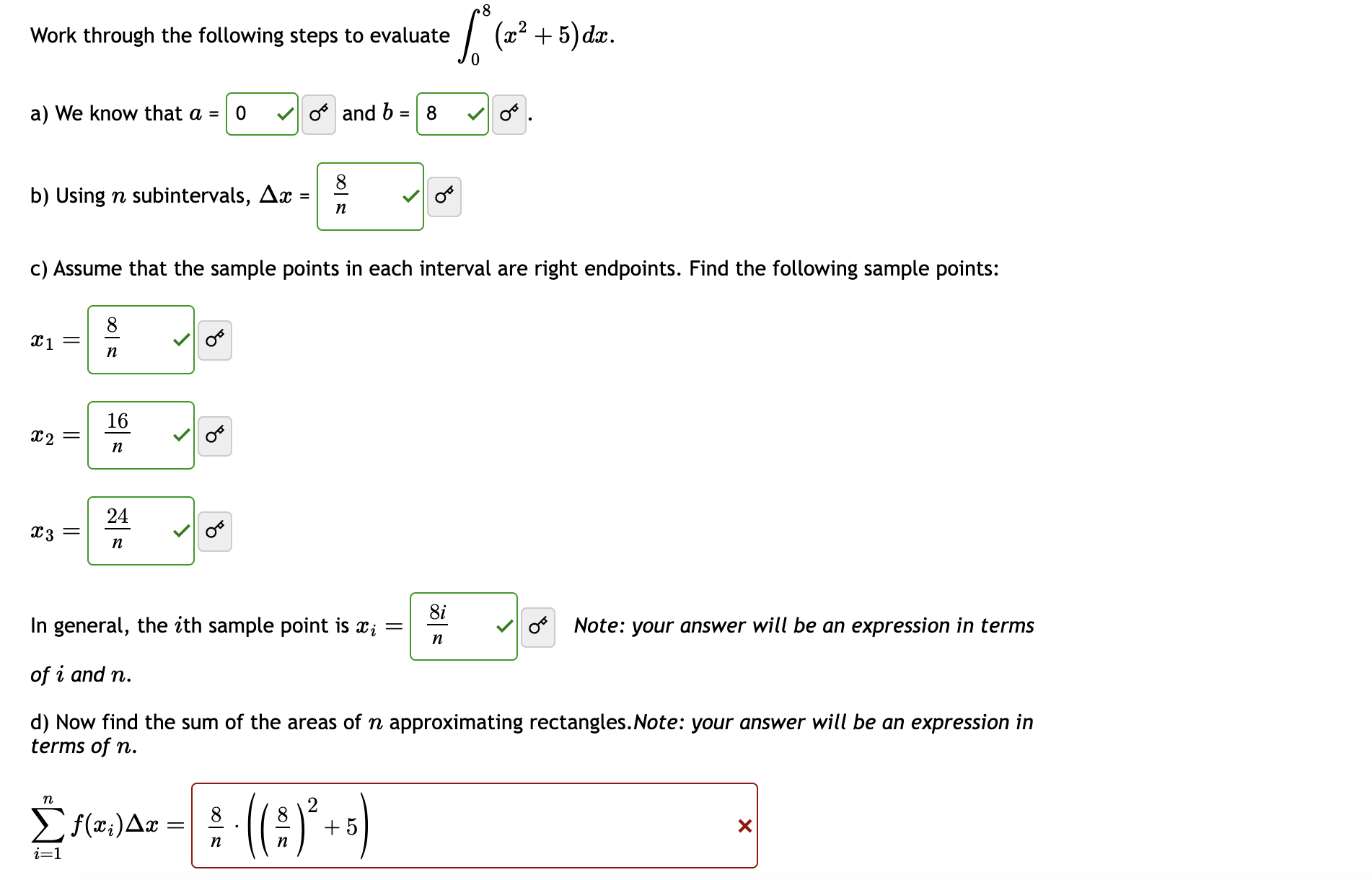 Solved Work through the following steps to evaluate | Chegg.com