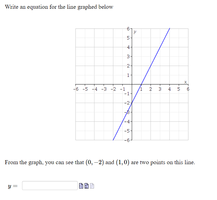 Write An Equation For The Line Graphed Below - Tessshebaylo