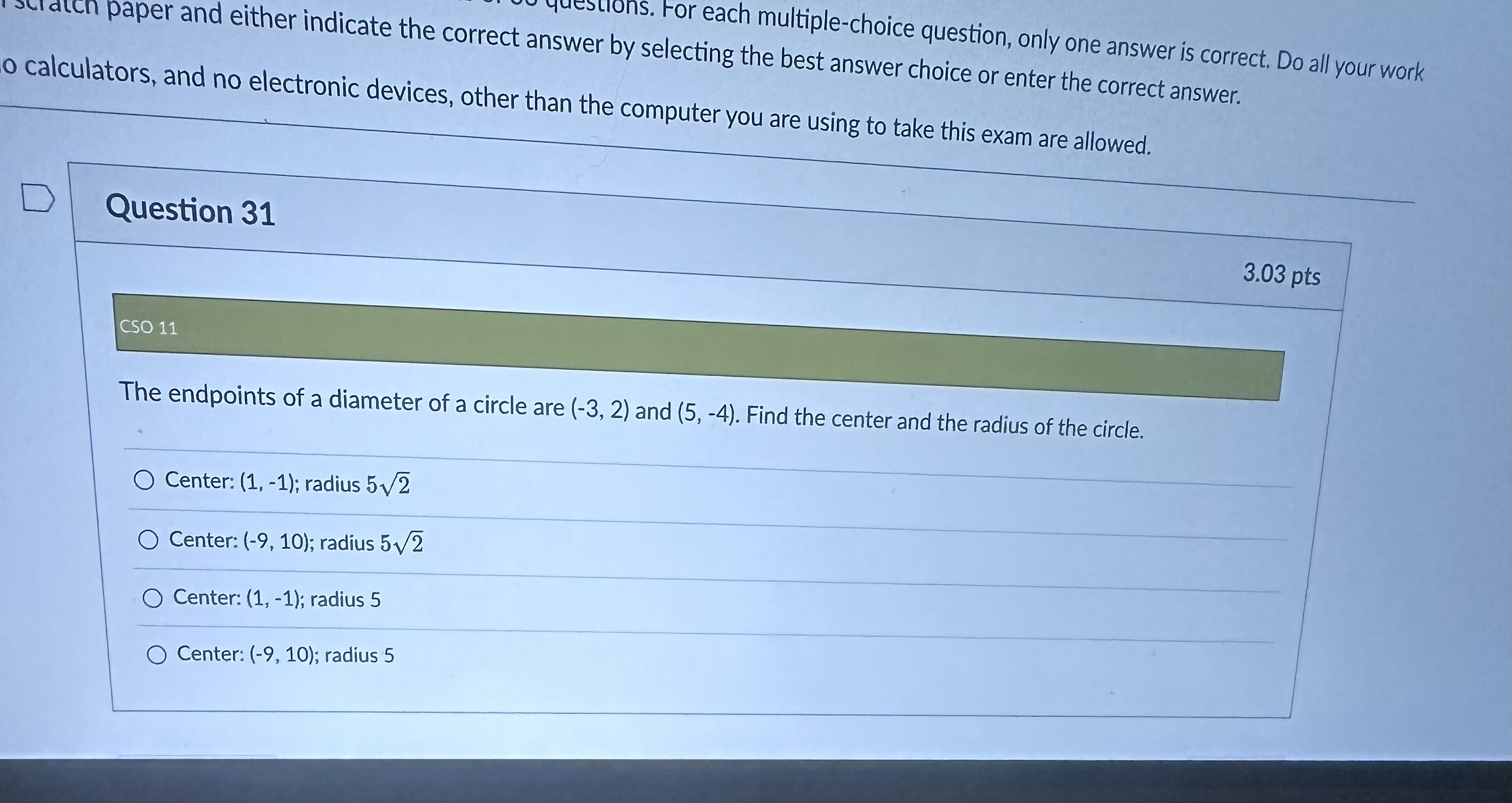 Solved . For each multiple-choice question, only one answer | Chegg.com