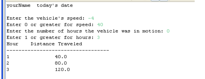 Solved The distance a vehicle travels can be calculated as | Chegg.com