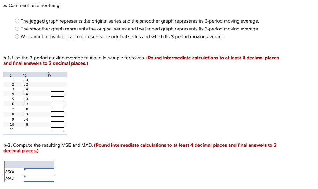 Solved Exercise 18-1 Algo The accompanying data file | Chegg.com