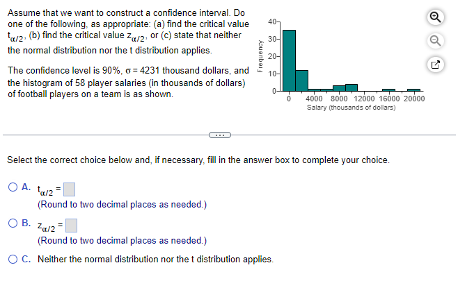 Solved Assume that we want to construct a confidence | Chegg.com