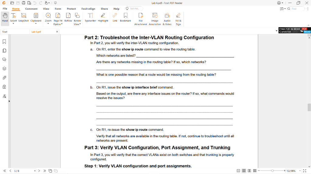 Addressing Tableobjectives Part 1 Build The Network