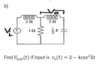 Solved = Use impedance method to find the transfer function | Chegg.com