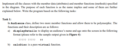 Solved Question 2 Write a complete C++ program based on the | Chegg.com