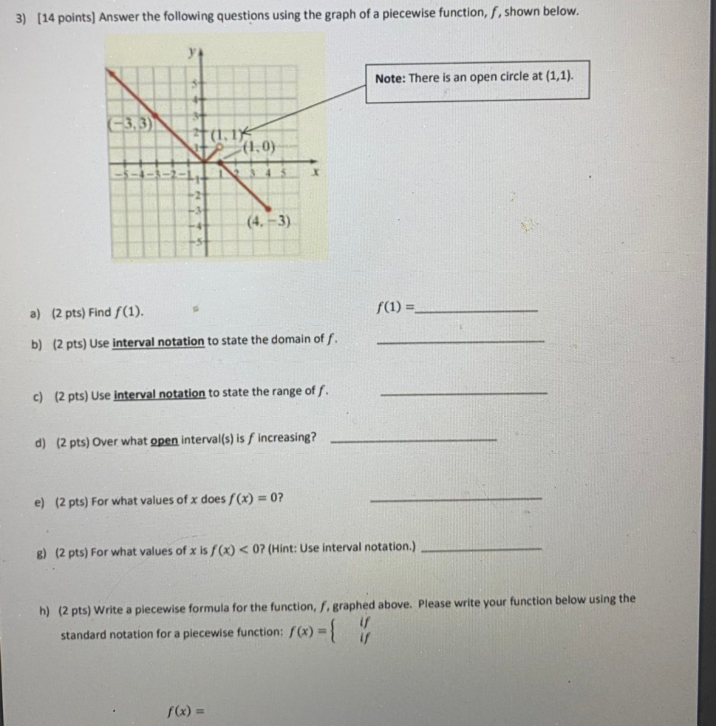 Solved 3) (14 points) Answer the following questions using | Chegg.com