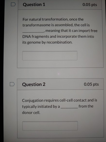 Solved Question 1 0.05 pts For natural transformation, once | Chegg.com