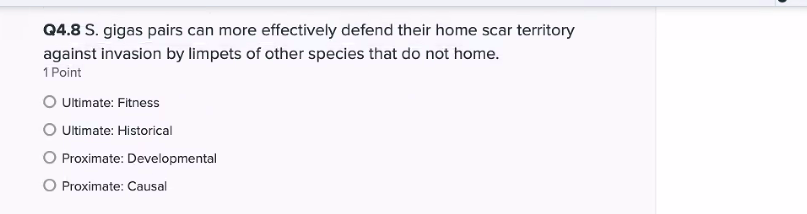 Solved Q4 Distinguishing Proximate and Ultimate Hypotheses 2 | Chegg.com