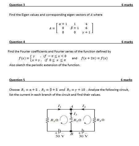 Solved .find the eigen values and corresponding eigen | Chegg.com