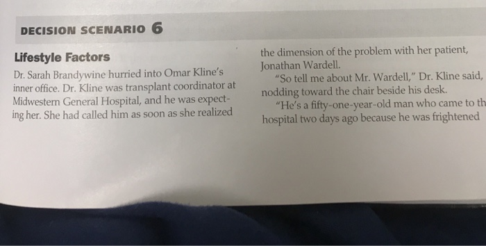 Solved DECISION SCENARI0 6 the dimension of the problem with | Chegg.com