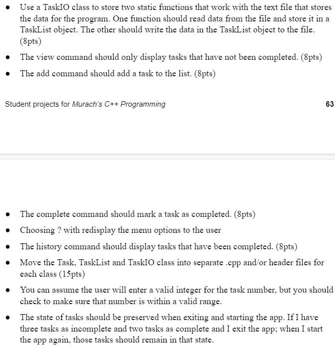 Solved Create an object-oriented program that allows you to | Chegg.com