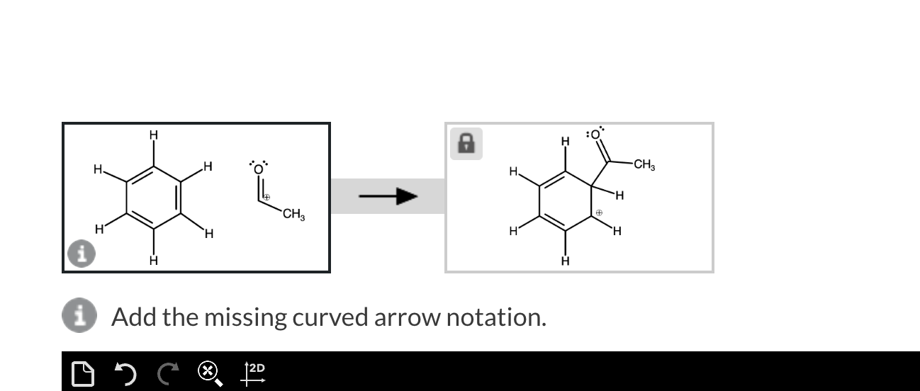Solved Below is one of four steps in an electrophilic | Chegg.com