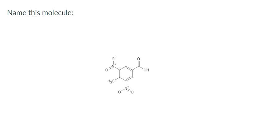 Solved Name this molecule: ОН H3C | Chegg.com