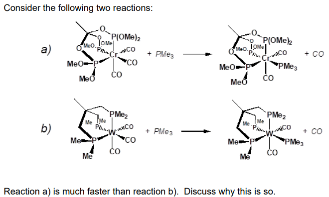 Solved Meo. Cr. CO + Ples + CO 0 PanCCO Pead, wCo Consider | Chegg.com