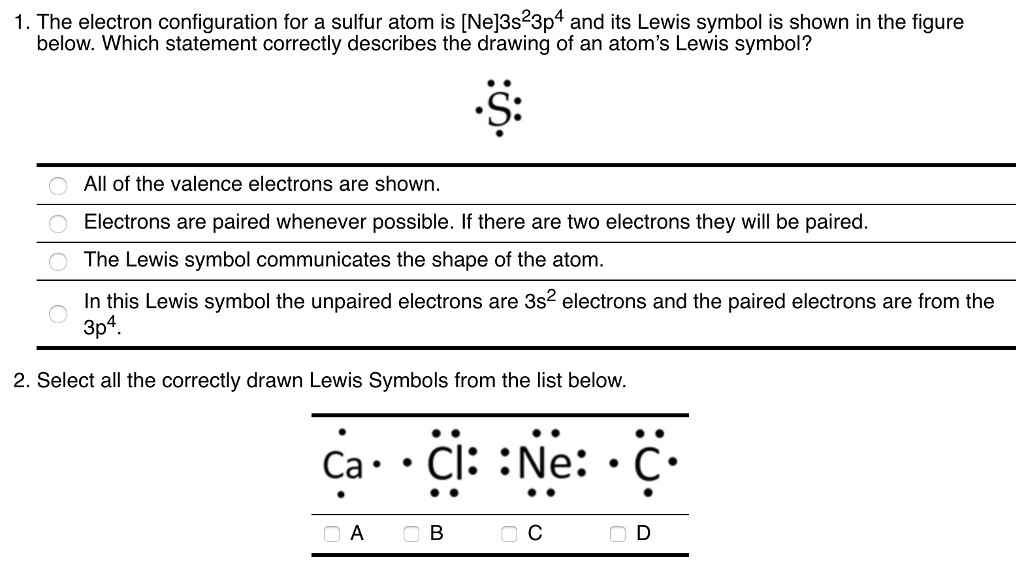 Ne Electron Configuration