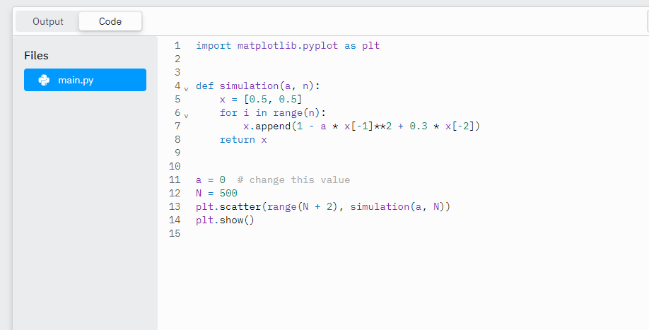 In this project we will examine a non-linear | Chegg.com