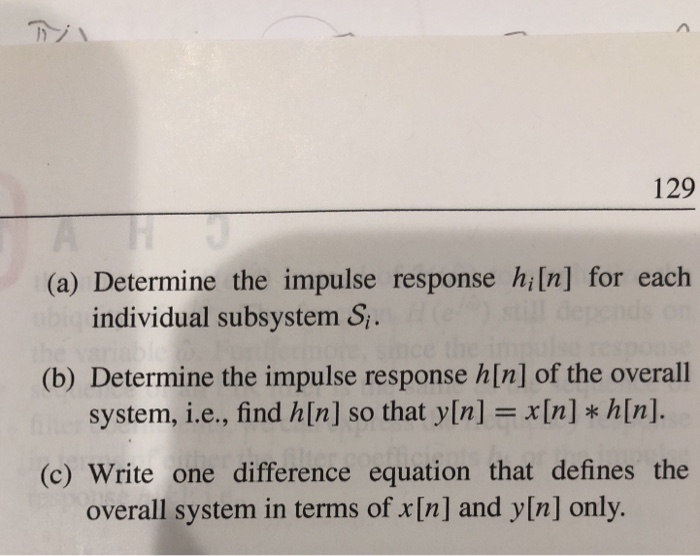 Solved 17 Suppose that three systems are connected in | Chegg.com