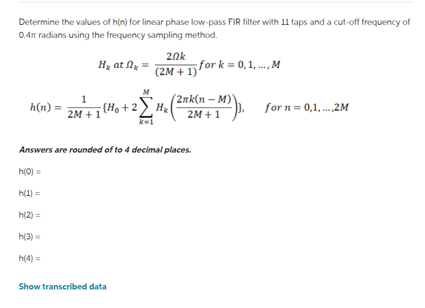 Solved I need the answers and their exact values in 4 | Chegg.com