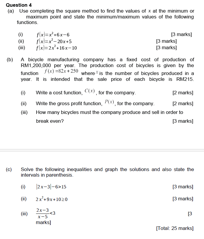 Solved Question 1 (a) Simplify the following expressions: | Chegg.com
