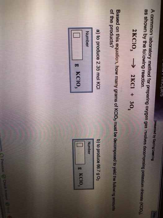 Solved ncrpres A common laboratory method for preparing | Chegg.com