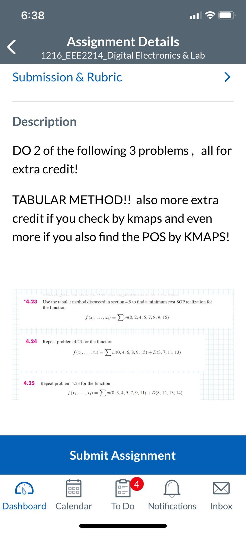 Solved TABULAR METHOD!! also more extra credit if you check | Chegg.com