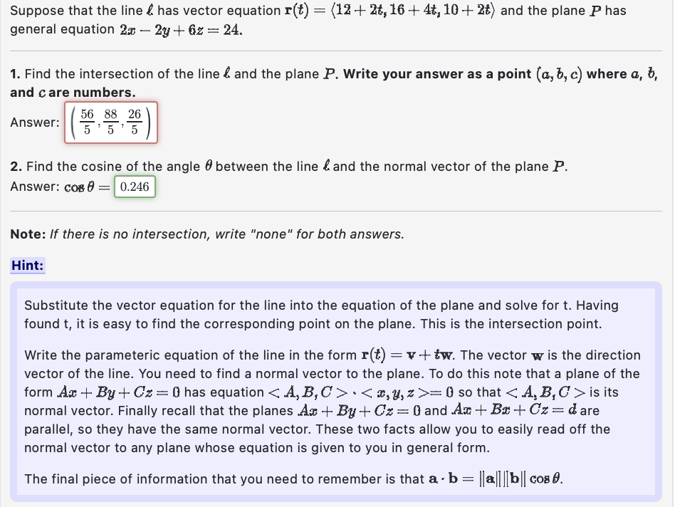 Solved Suppose that the line l ﻿has vector equation | Chegg.com