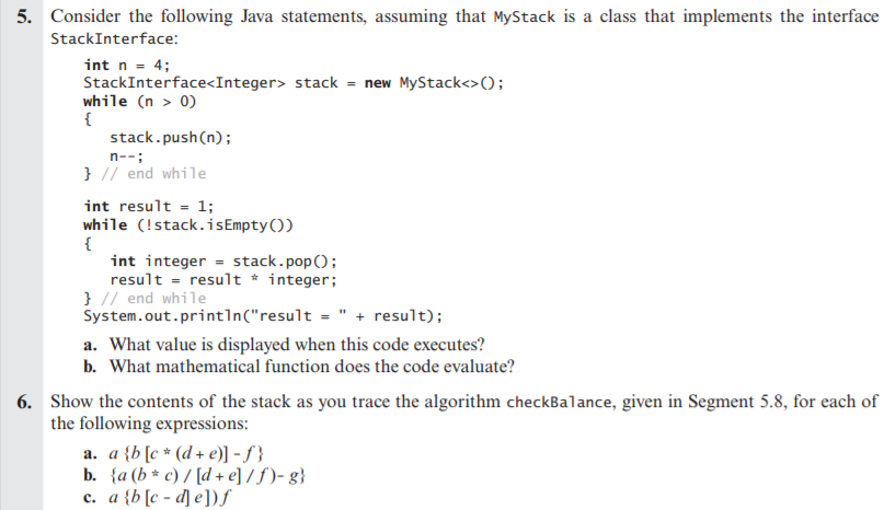 Solved Problem Complete Exercises 5 6 And 7 On Pages 176